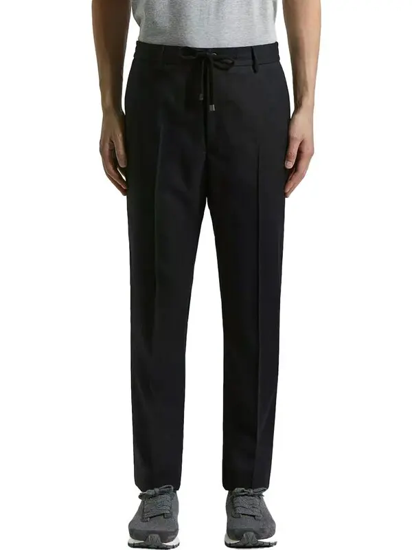 Peserico Drawstring Trousers - Blue