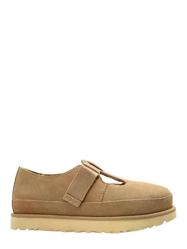 UGG Goldenstar Mary Jane Loafers With Strap Detail - Brown