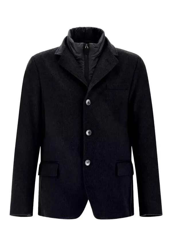 Herno Detachable-collar Jacket - Blue