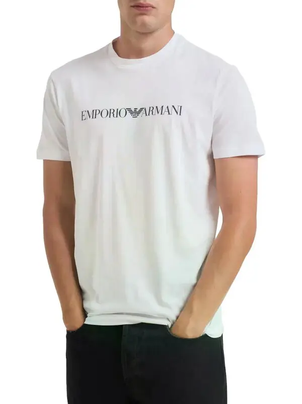 Emporio Armani Logo-print T-shirt - White