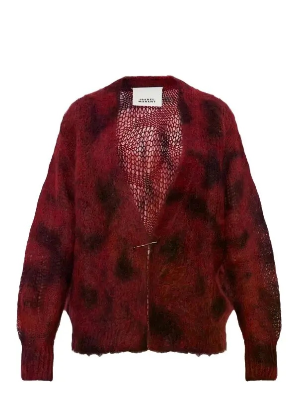 Isabel Marant Mahel Cardigan - Red