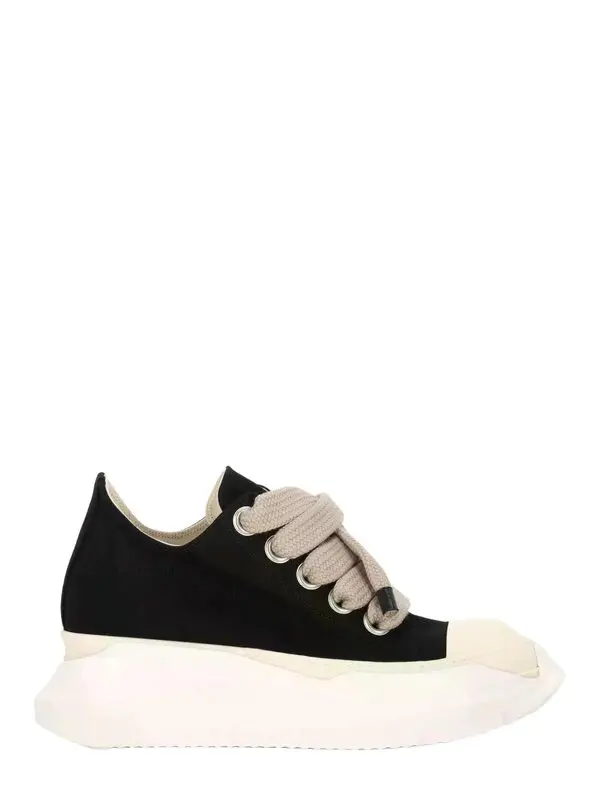 Rick Owens Toe-cap Lace-up Sneakers - Black