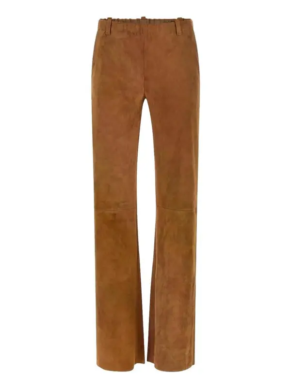 Stouls Oswald Trousers With Elastic Waistband - Brown