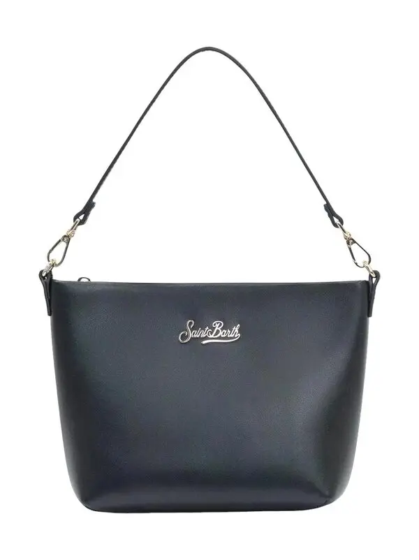 MC2 SAINT BARTH Top-zip Shoulder Bag - Black
