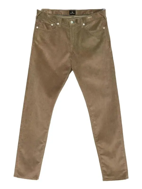 Paul Smith Corduroy Tapered Trousers - Neutrals