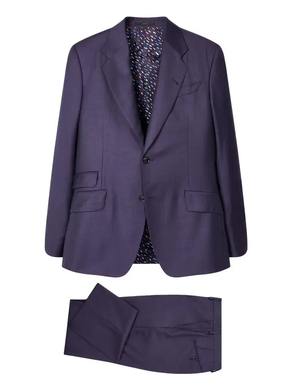 Paul Smith Wool Suit - Purple