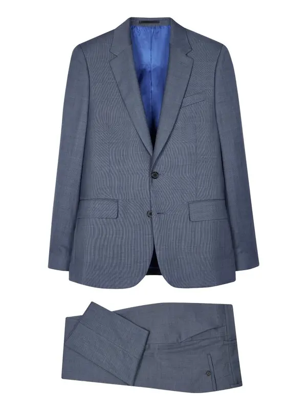 Paul Smith The Soho Tailored-fit Wool Suit - Blue