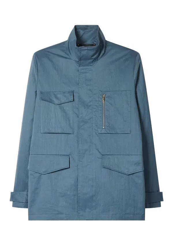 Paul Smith Light Peached Nylon-blend Field Jacket - Blue