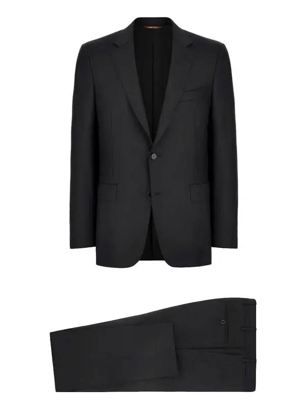 Canali Suit In Wool - Black