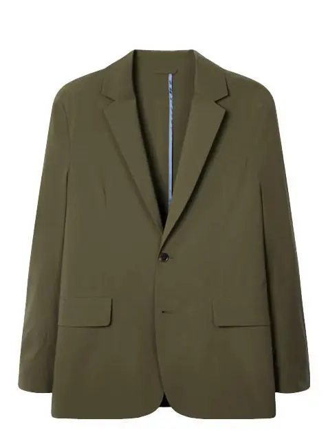 Paul Smith Two-way Stretch Technical Blazer - Green