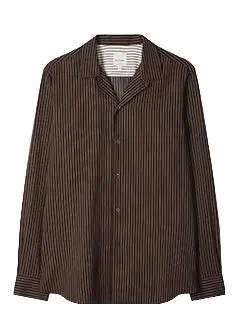 Paul Smith Stripe Viscose-blend Shirt - Brown
