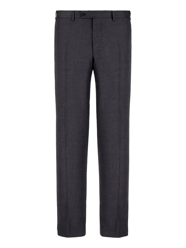 Canali Pure Wool Pants - Grey