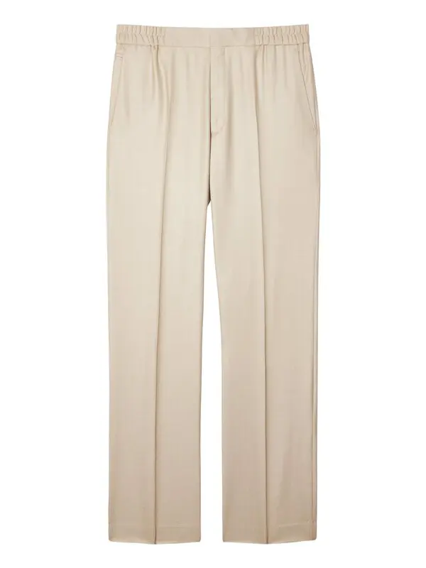 Paul Smith Wool-silk Trousers - Brown