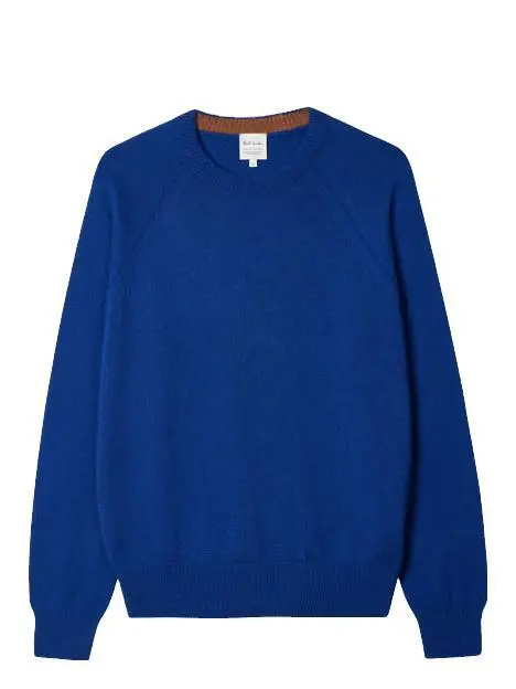 Paul Smith Cashmere Crew Neck Sweater - Blue