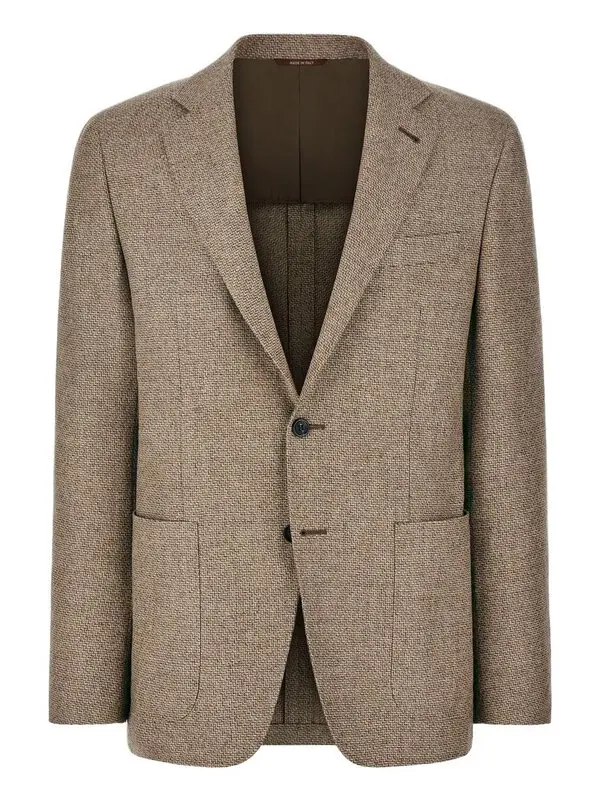 Canali Pure Wool Kei Jacket - Beige