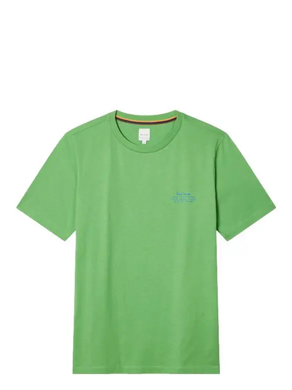 Paul Smith Signature Logo Print T-shirt - Green