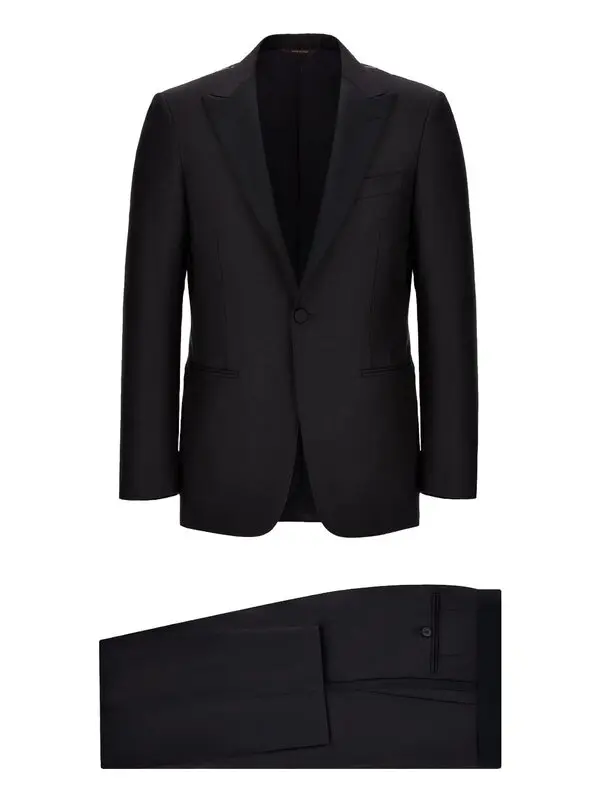 Canali Tuxedo In 150's Wool - Black