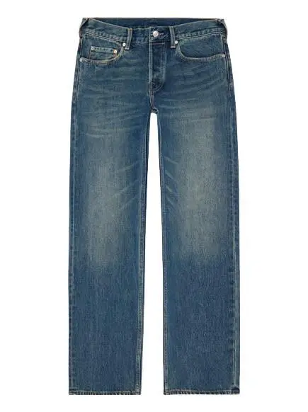 Paul Smith Straight-fit Vintage-wash Jeans - Blue