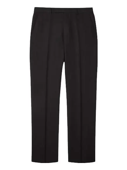 Paul Smith Tapered Linen Trousers - Blue