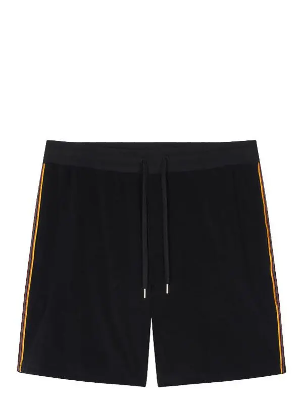 Paul Smith Towelling Lounge Shorts - Black