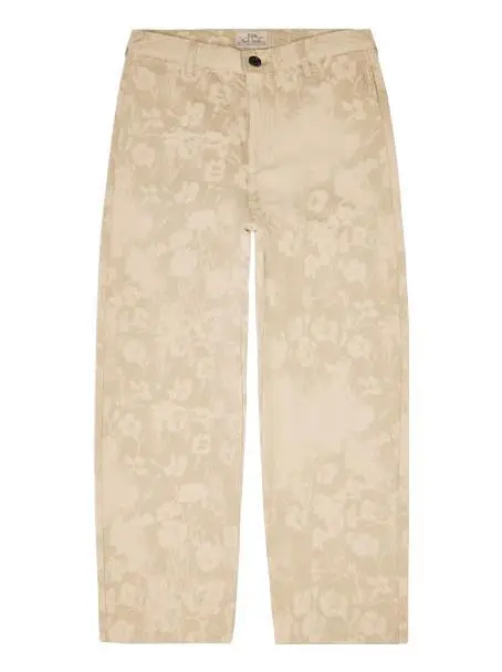 PAUL SMITH + LEE Jacquard Tapered Trousers - Brown