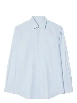 Paul Smith Modern-fit Light Fine Stripe Cotton Shirt - Blue