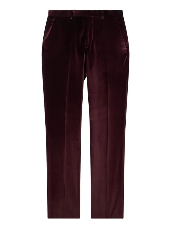 Paul Smith Velvet Trousers - Red