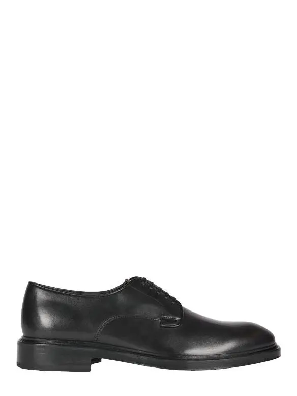 Paul Smith Leather Magnum Shoes - Black