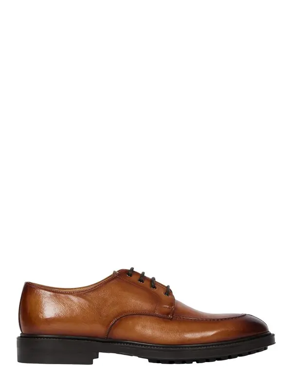 Paul Smith Lark Derby Shoes - Brown