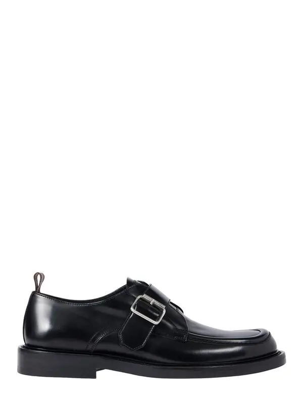 Paul Smith Newling Monk Shoe - Black