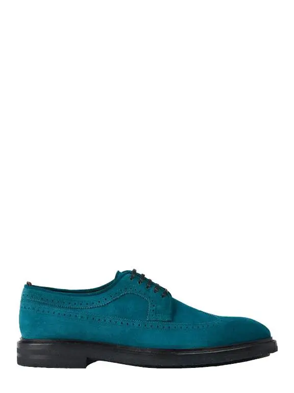 Paul Smith Imperial' Suede Oxfords - Green