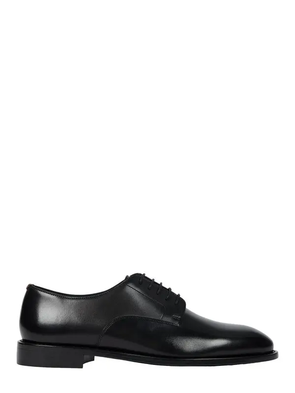 Paul Smith Leather 'jason' Shoes - Black