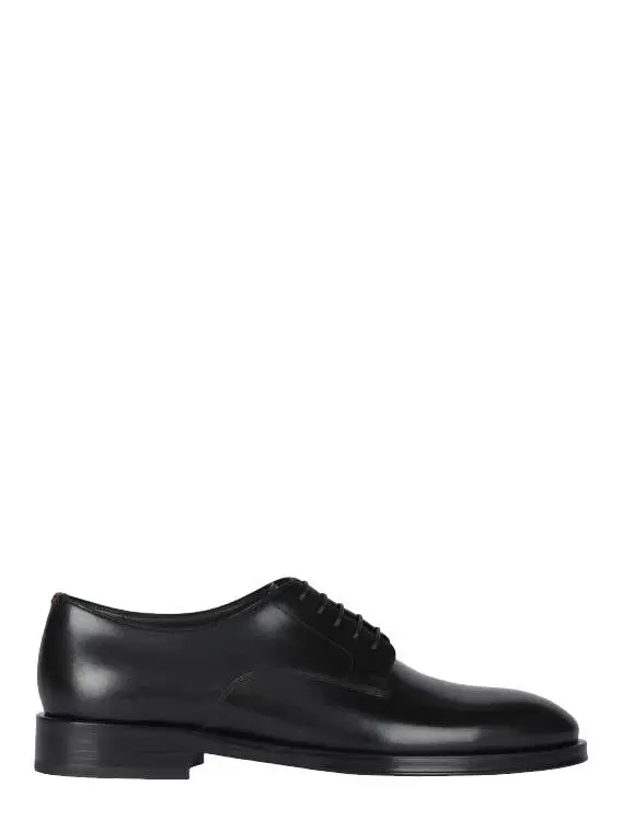 Paul Smith Leather 'jason' Shoes - Black