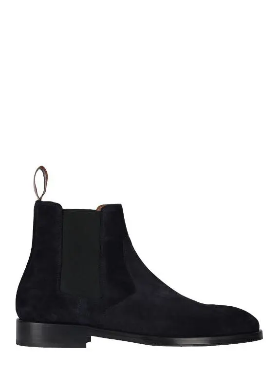 Paul Smith Lawson Suede Boots - Blue