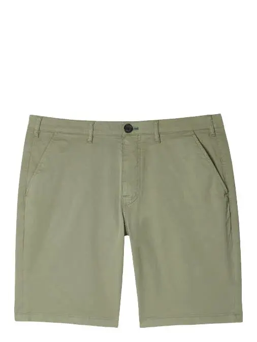 Paul Smith Organic Cotton-twill Shorts - Green