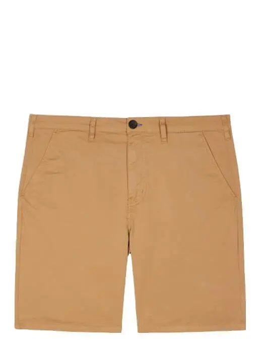 Paul Smith Organic Cotton-stretch Shorts - Brown