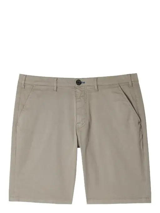 Paul Smith Organic Cotton-twill Shorts - Grey