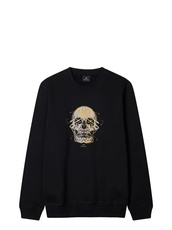 Paul Smith Printed Sweatshirt - Black