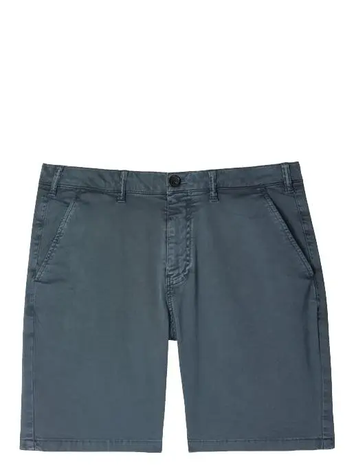 Paul Smith Cotton-twill 'broad Stripe Zebra' Shorts - Grey
