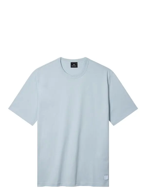 Paul Smith Light Casual-fit Organic Cotton T-shirt - Blue