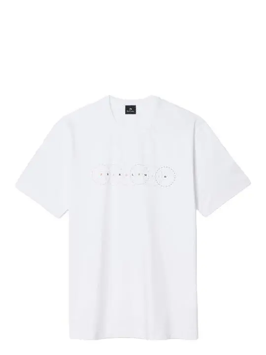 Paul Smith Multi Circles Print T-shirt - White