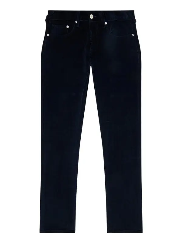 Paul Smith Tapered-fit Corduroy Trousers - Blue