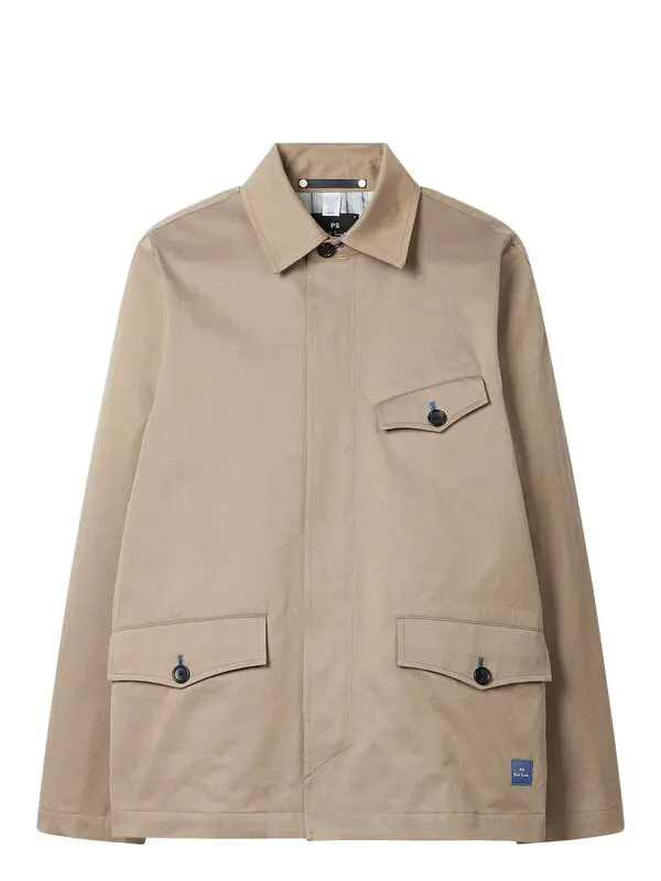Paul Smith Cotton Short Jacket - Brown