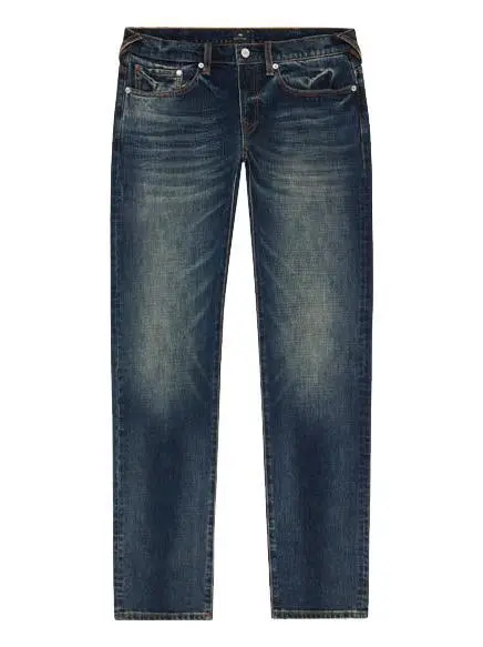 Paul Smith Tapered Vintage-wash Stretch Jeans - Blue