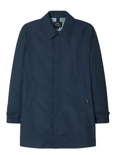 Paul Smith Lined Mac - Blue