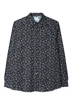 Paul Smith Ferris Floral' Shirt - Black