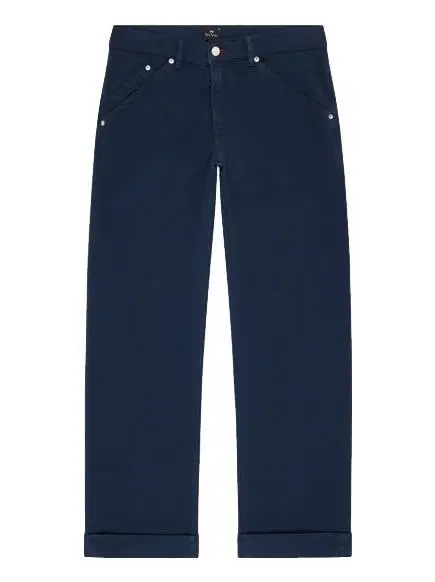 Paul Smith Relaxed-fit Gart-dyed Jeans - Blue
