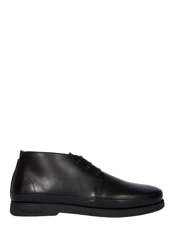 Paul Smith Leather 'crane' Chukka Boots - Black