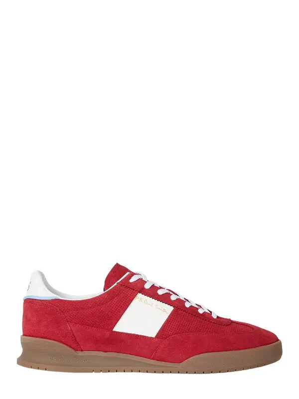 Paul Smith Dover Suede Trainers - Red