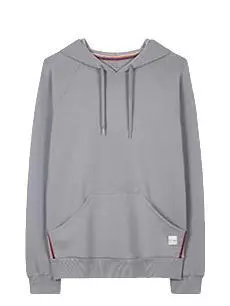 Paul Smith Cotton-blend 'artist Stripe' Lounge Hoodie - Grey